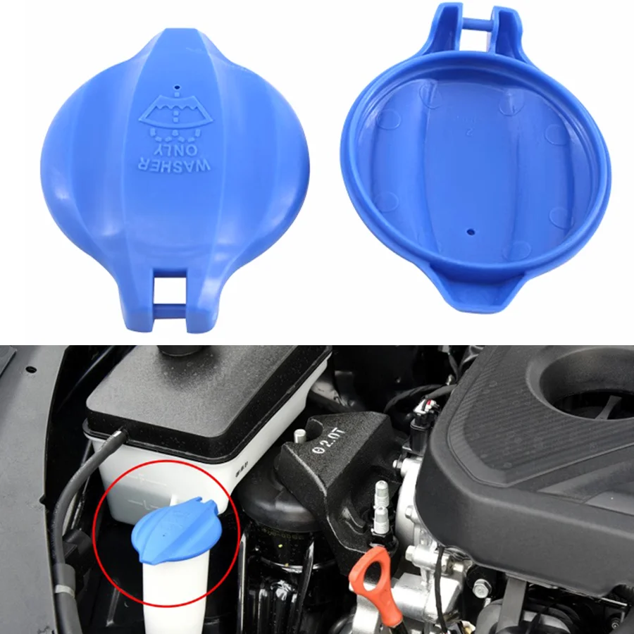 Wooeight 98623-3S000 Blue Plastic Windshield Washer Reservoir Bottle ...