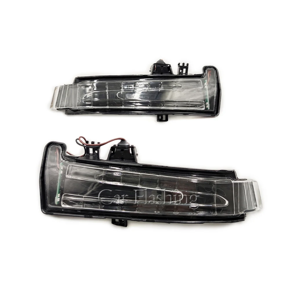 Car Rear View Mirror LED Turn Signal Light For Mercedes-Benz A B C E S ...