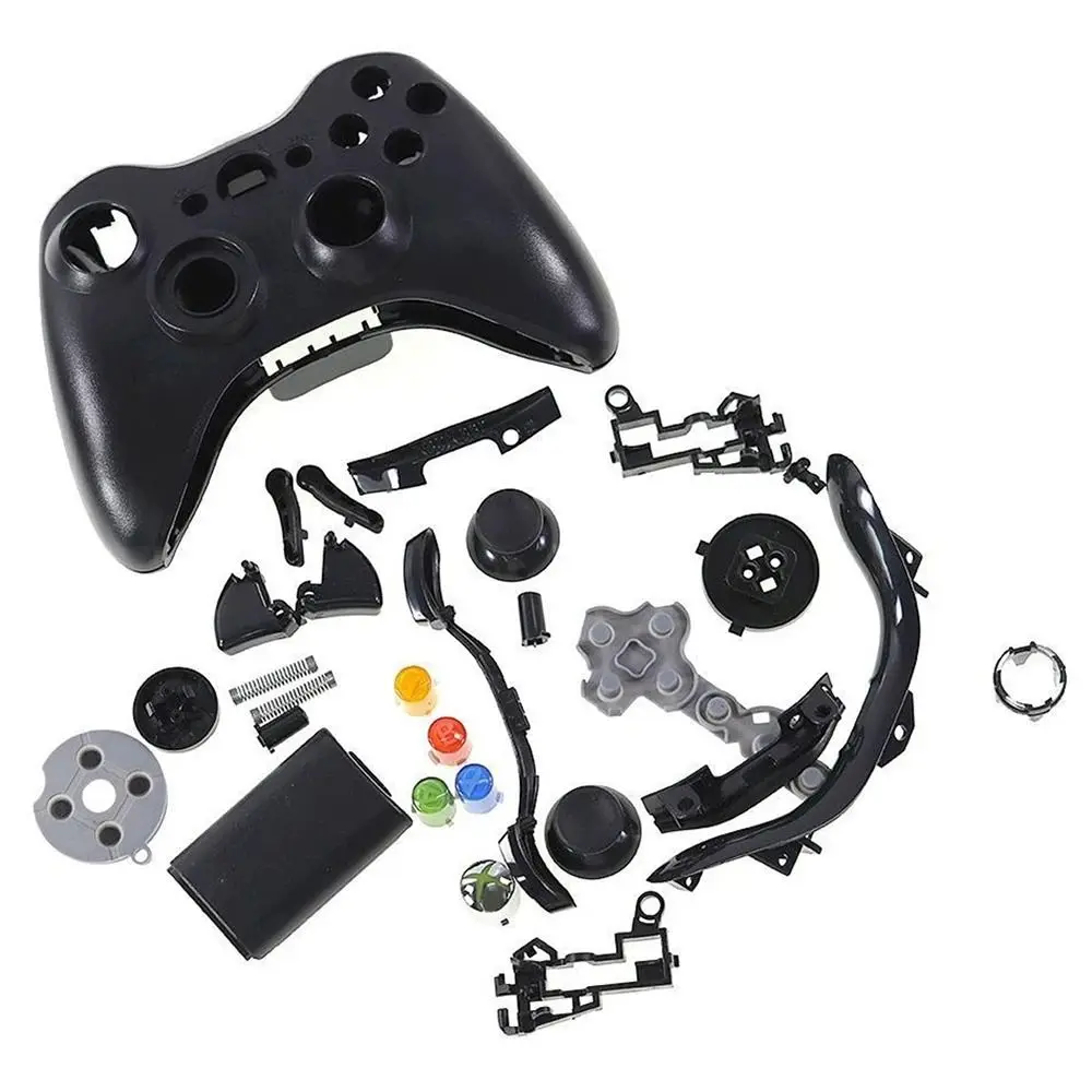 Wireless-Controller-Case-Cover-Kit-Thumbsticks-para-Xbox-360-Gamepad ...