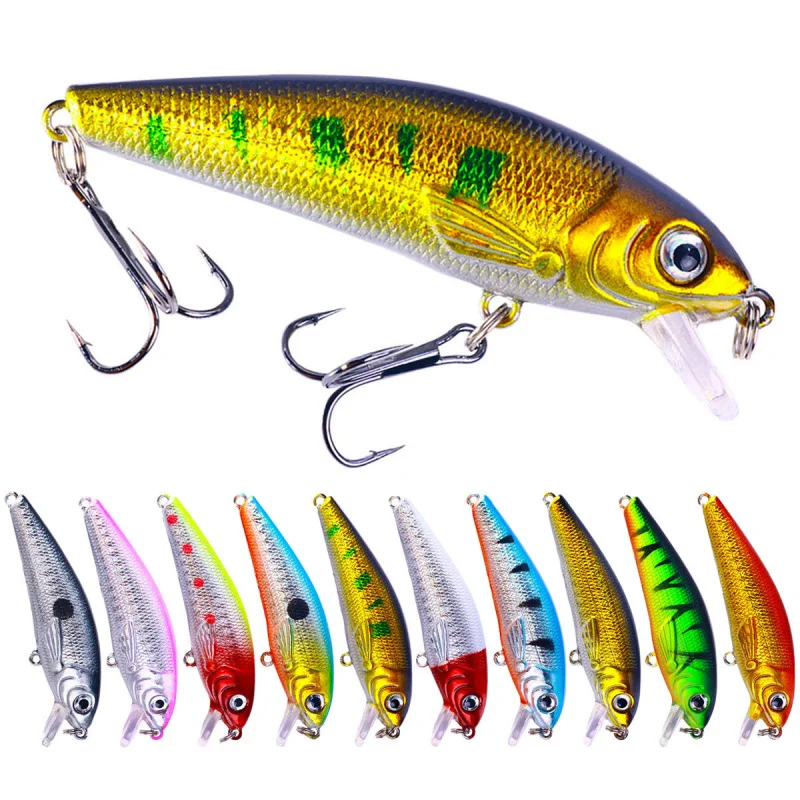 Micro Floating Minnow Bionic Lure8g10Colorful Lure Hard Bait Fishing ...