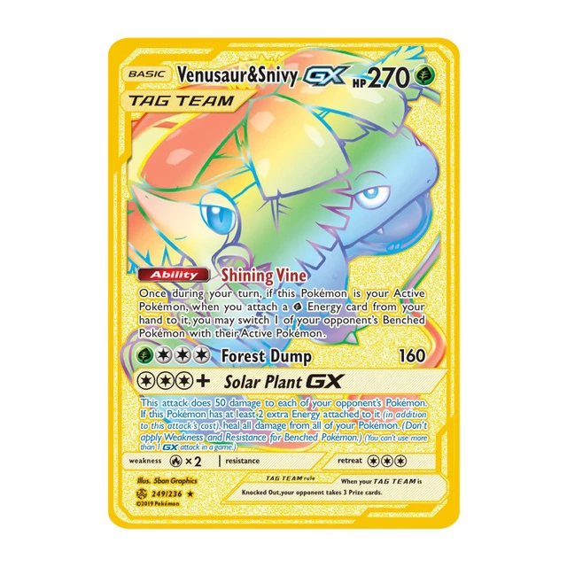 Snivy Ex Pokemon Card