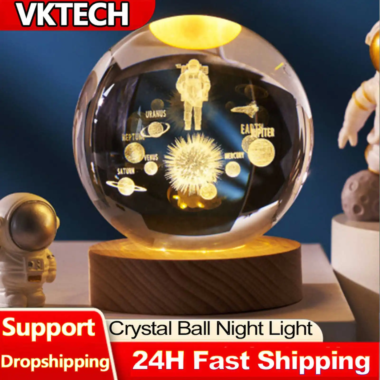 LED-Crystal-Ball-Table-Lamp-USB-Night-Light-Enfeites-3D-Lua-Planeta-Gal ...