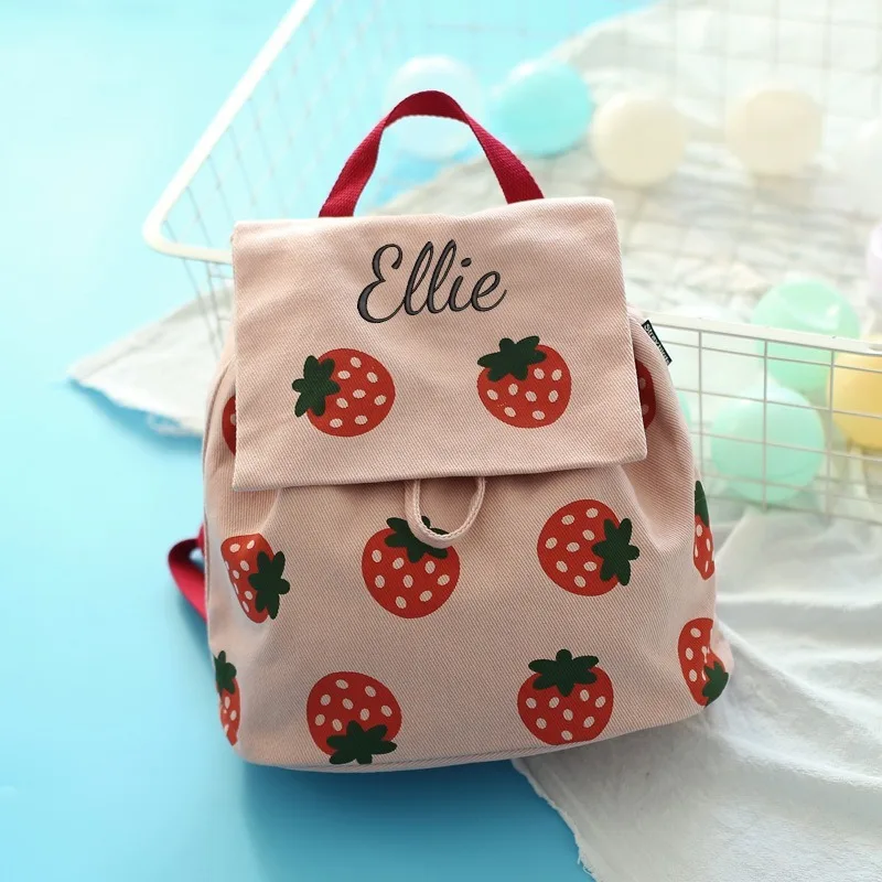 Personalized-Backpacks-Women-Kawaii-Fruits-Printed-Sweet-Mori-Girls ...