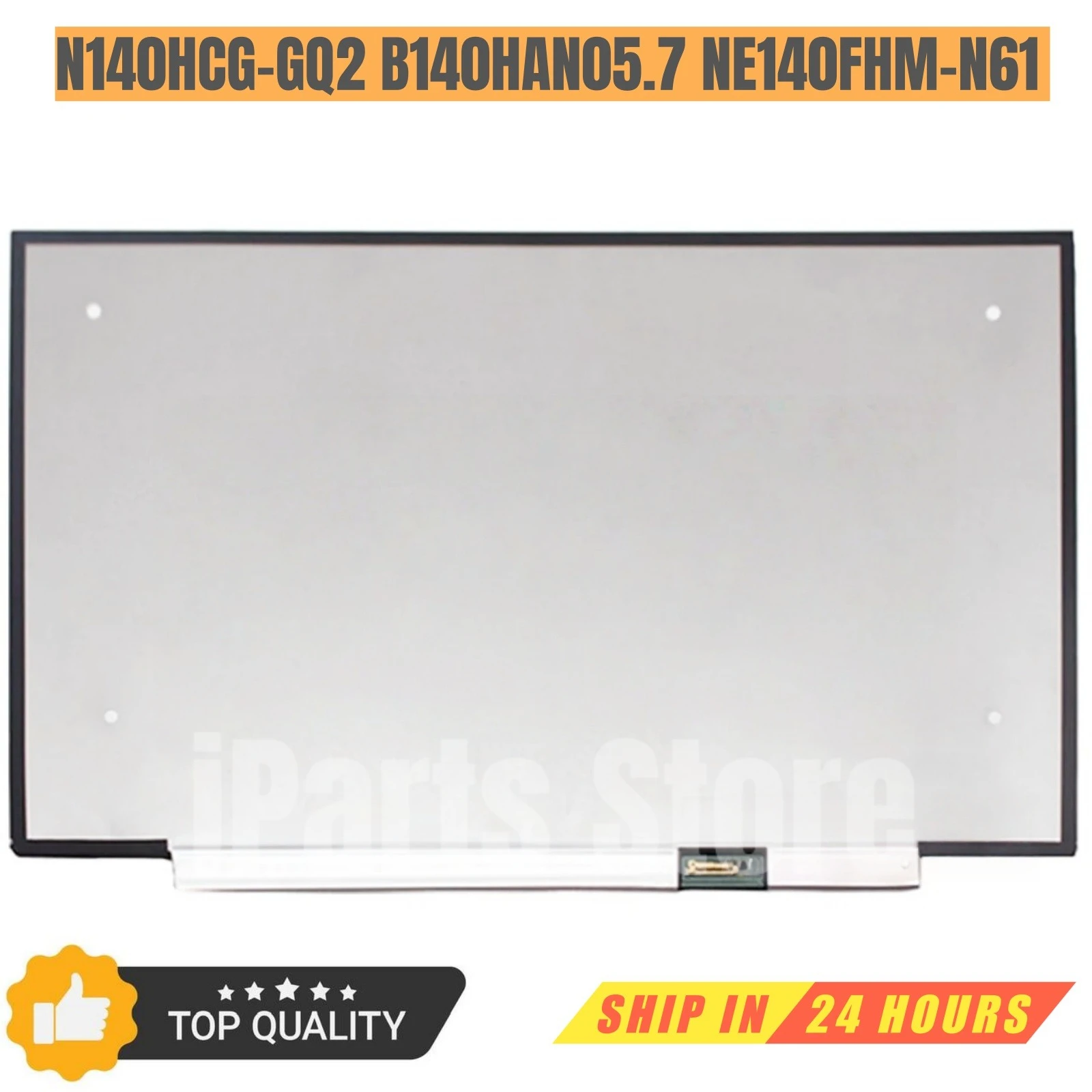 iParts Replacement New Display N140HCG-GQ2 B140HAN05.7 NE140FHM-N61 14. ...