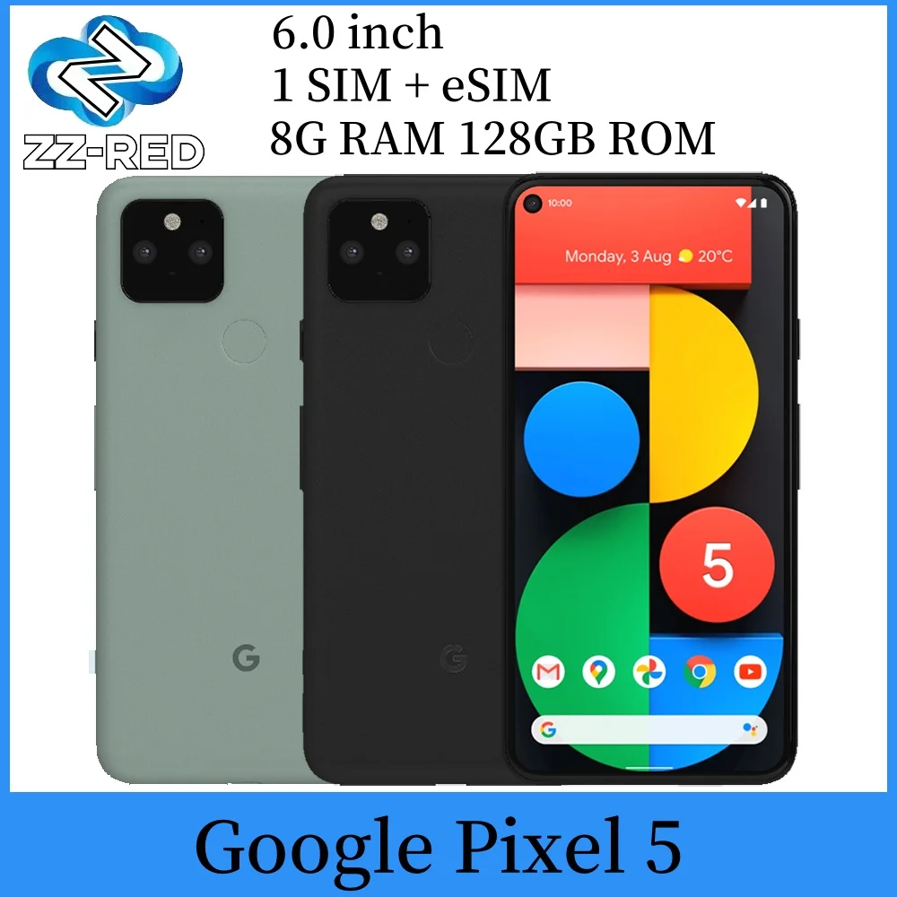 Google-Pixel-5-5G-RAM-8GB-ROM-128GB-Original-Smartphone-6-0-NFC-Octa ...