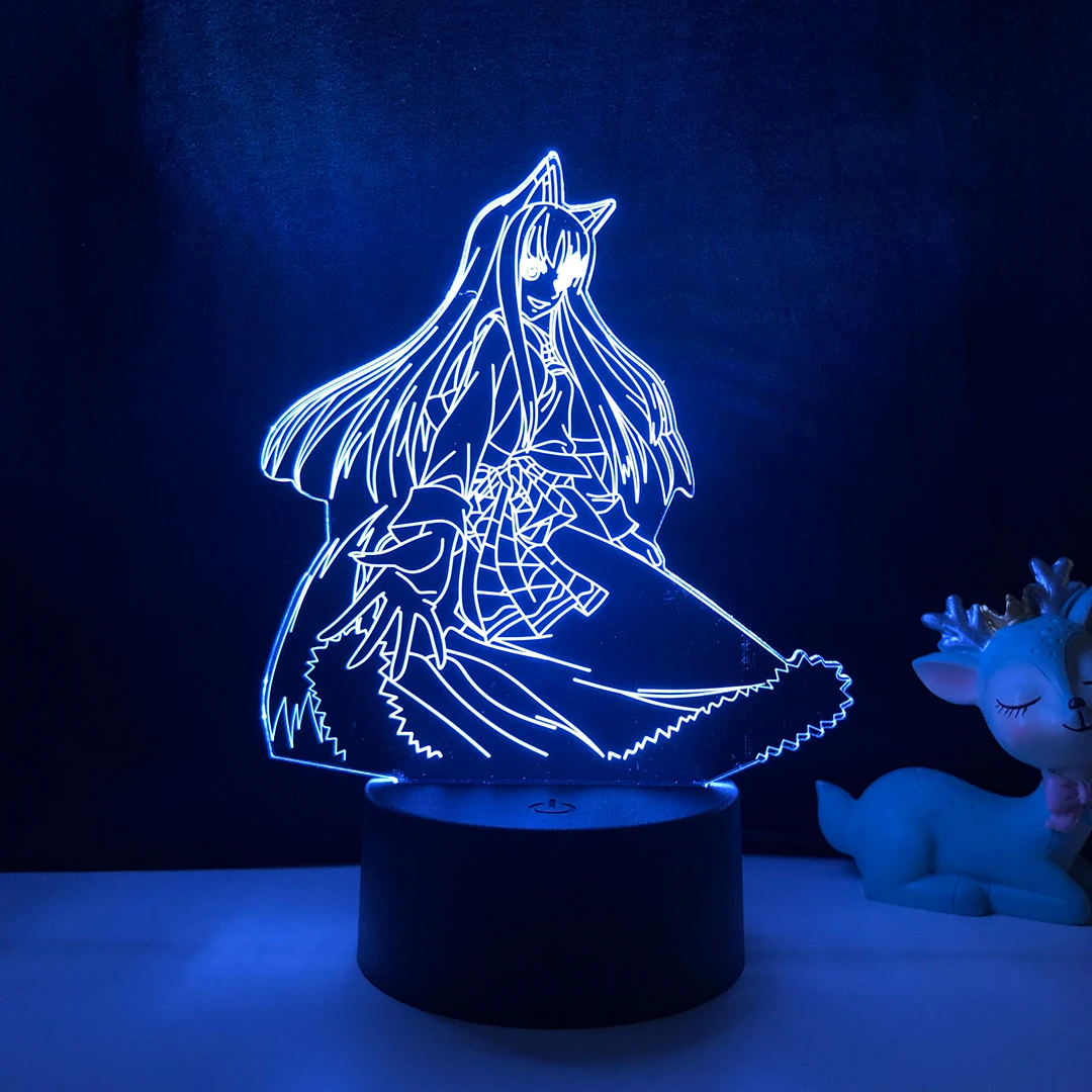 Anime Light Wolf