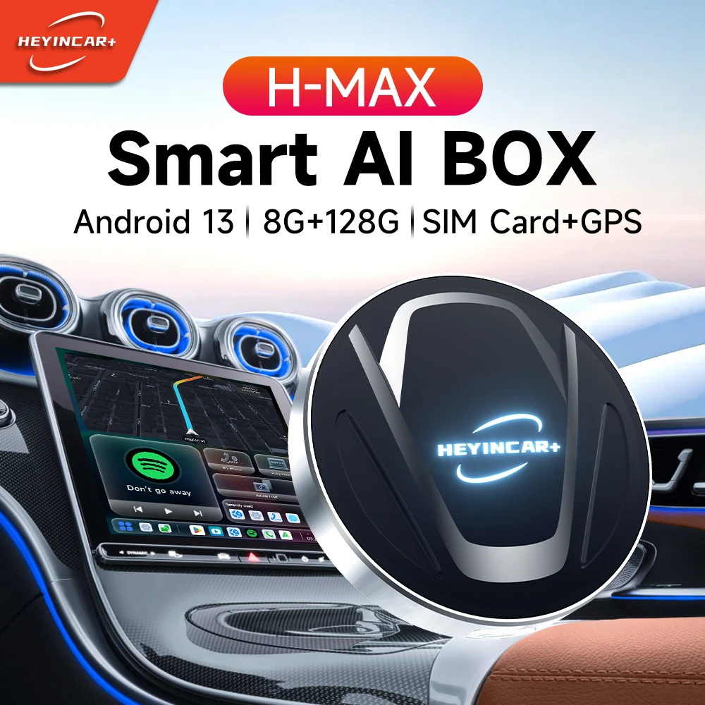 HEYINCAR-CarPlay-AI-Box-Android-2024-QCM-SM6225-8-Core-Wireless-Android-Auto-CarPlay-adaptador ...