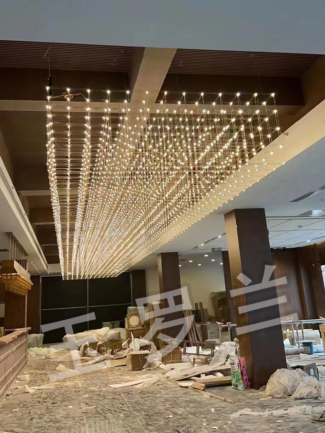 Light-Cube-Chandelier-is-a-custom-made-lighting-fixture-suitable-for ...