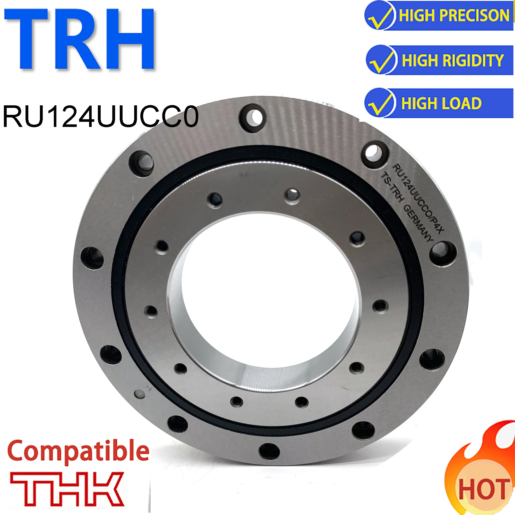 Original Germany TRH Cross Roller Rings RU124 RU124XUU RU124UUCC0 ...