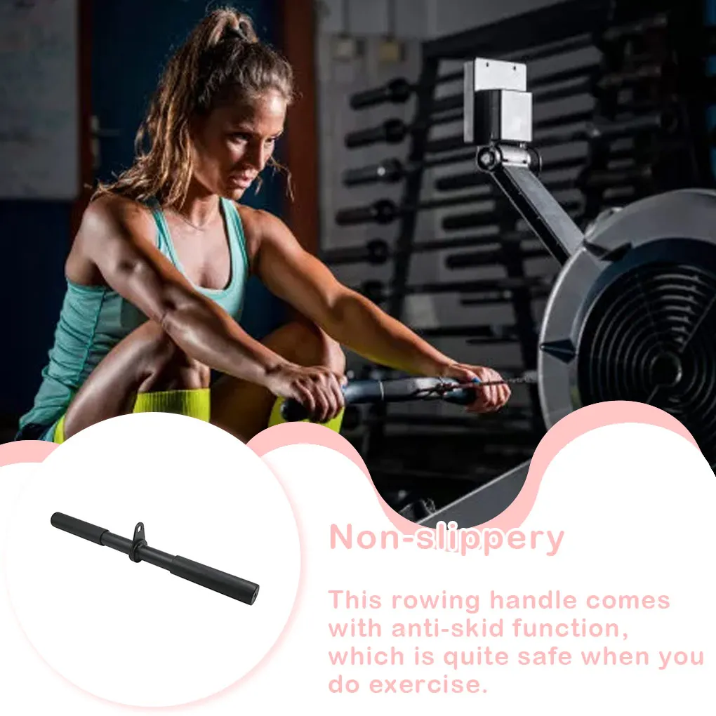 Straight-Bar-Rowing-Handle-Gym-Equipments-Training-Fittings-Workout ...