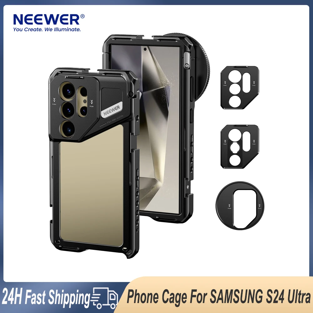 NEEWER-PA042-Mobile-Phone-Cage-For-SAMSUNG-Galaxy-S24-Ultra-SmartPhone ...