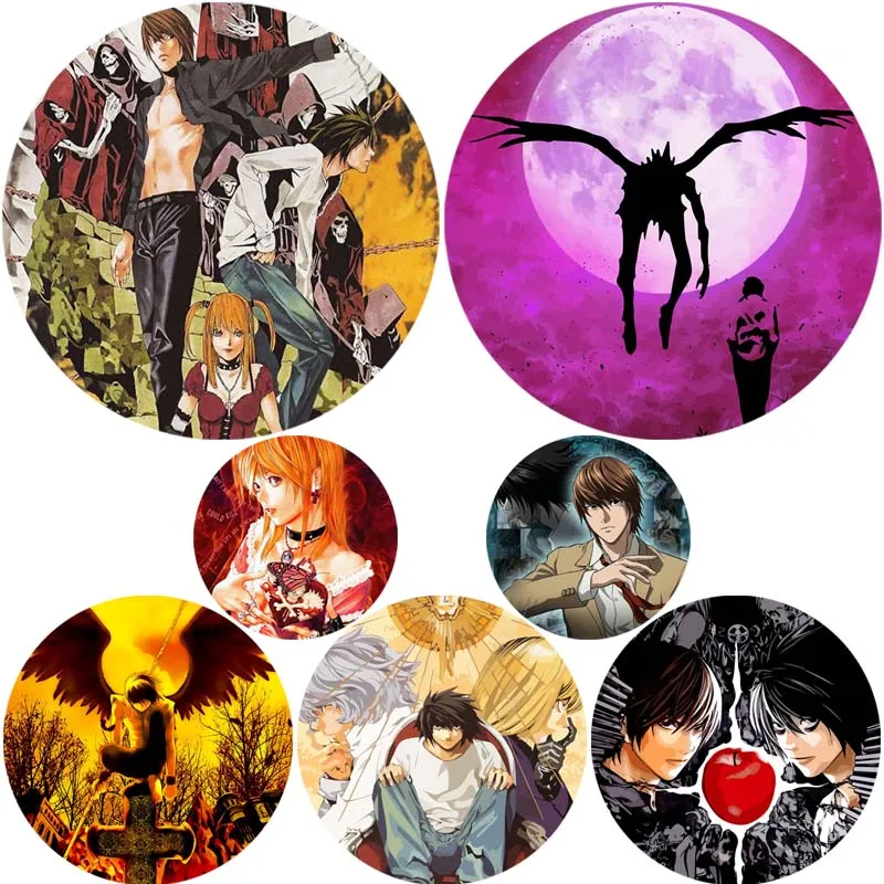 Girls-Fashion-Jewelry-Anime-Death-Note-Enamel-Pins-Cute-Collar-Brooches ...