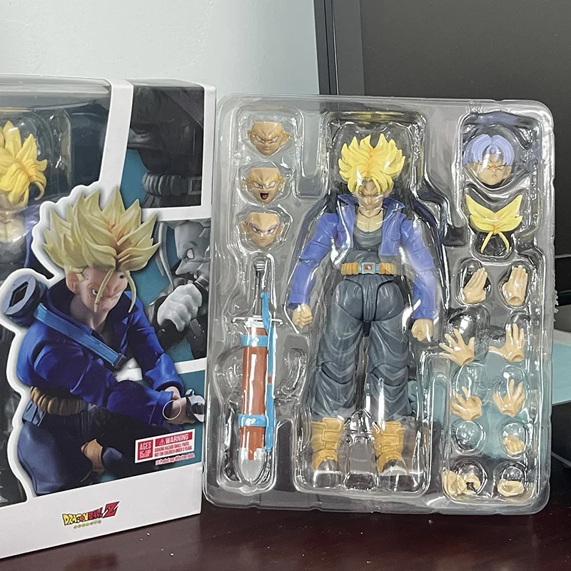 Shfiguarts-Dragon-Ball-Trunks-Anime-Figures-SHF-Trunks-Boy-From-Future ...