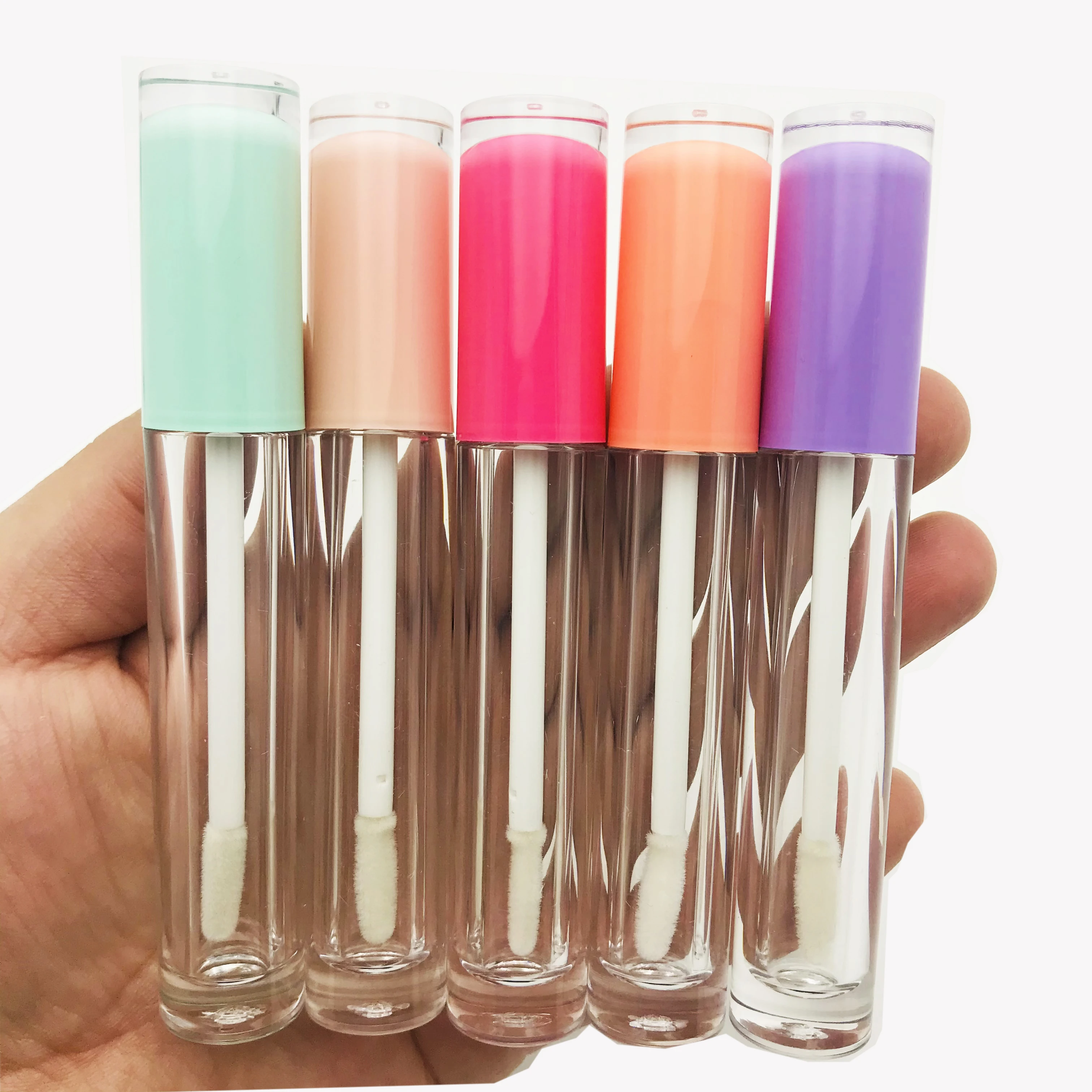 1PCS 5ML Empty Lip Gloss Tubes Clear Empty Lip Balm Bottle Container ...