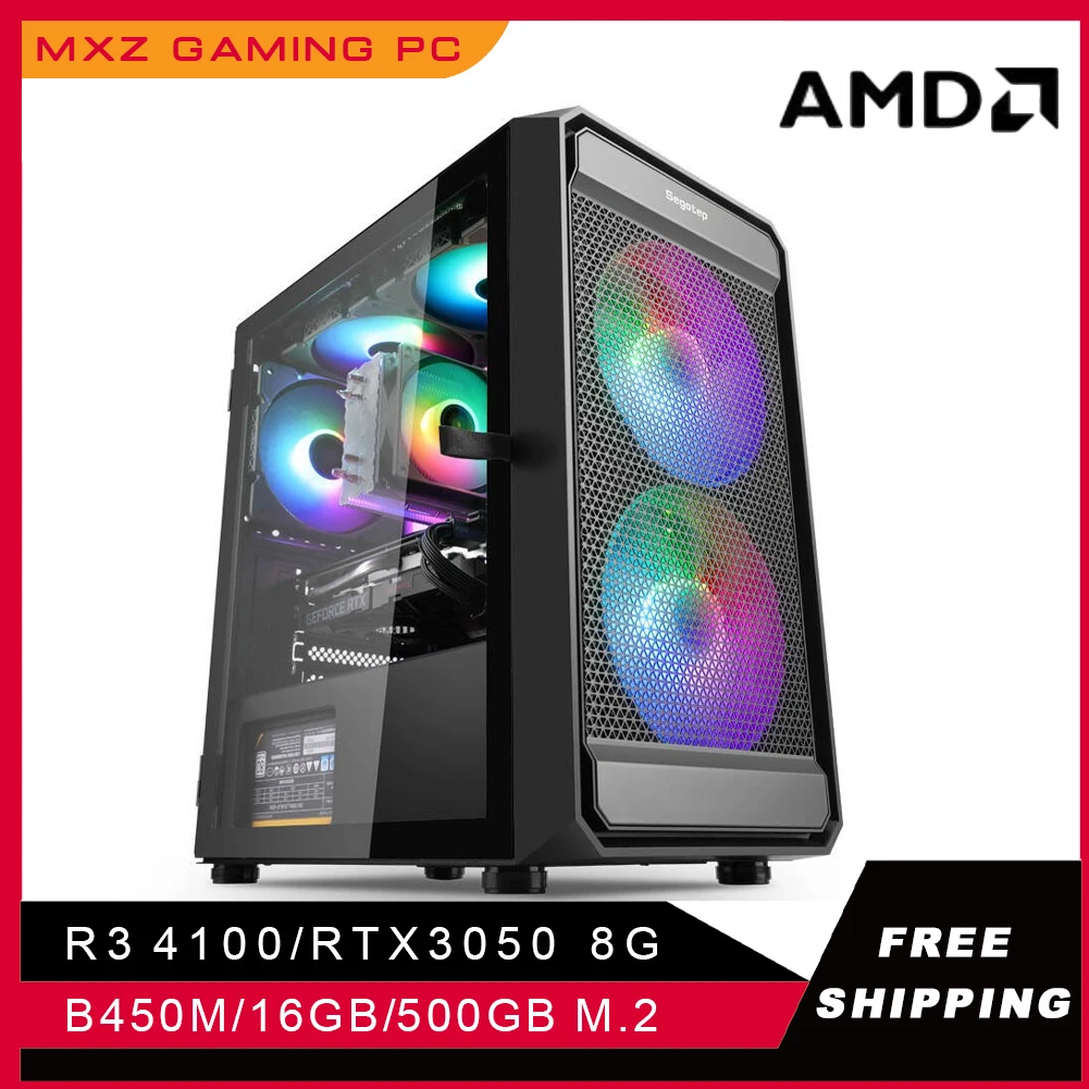 Mxz Gaming Pc R3 4100 Gtx1660s /rtx3050 16gb 500gb Windows 10 Pro Key ...