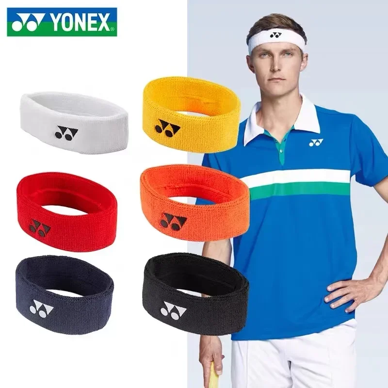 YONEX-Badminton-Tennis-Sports-Turban-Headband-Fitness-Sweat-absorbent ...
