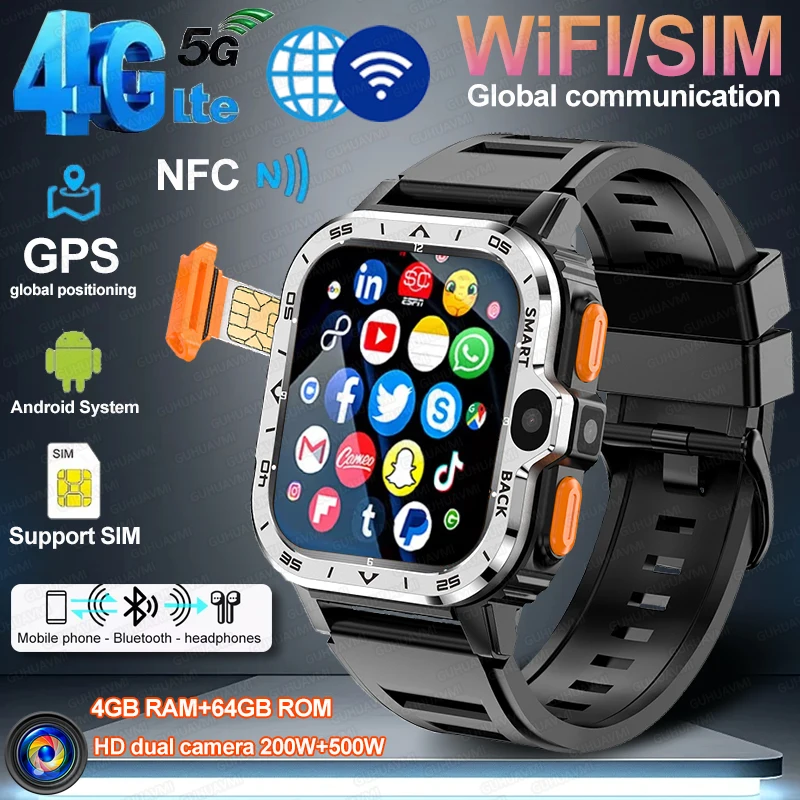 Reloj-inteligente-Android-con-GPS-dispositivo-de-almacenamiento-con-c ...