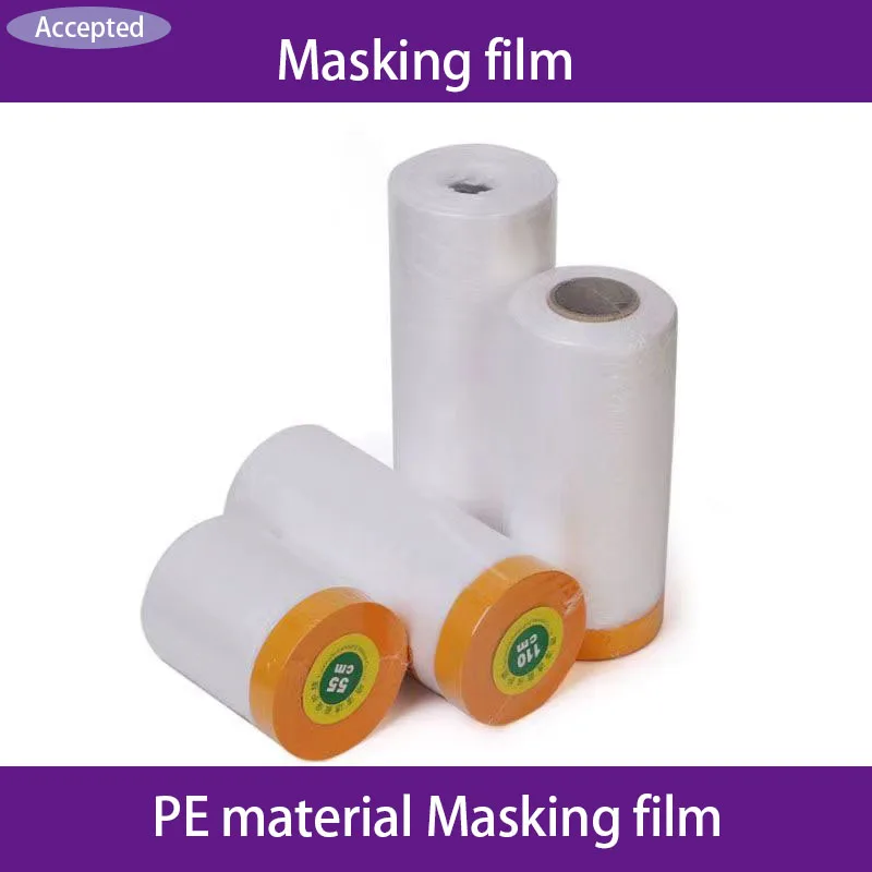 Masking Film Tape Automotive Paint Shielding Artwork Dustproof ...