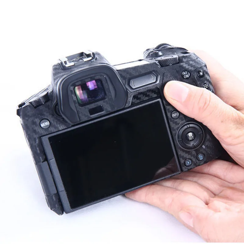 R6-Film de protection de la caméra en fibre de carbone, adhésif ...