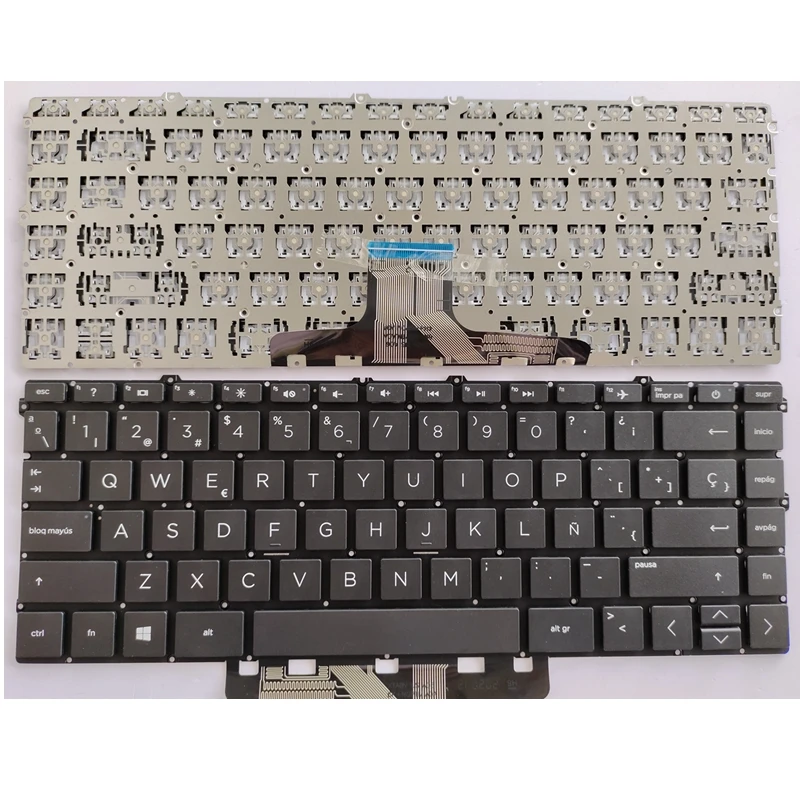 US/SP Laptop keyboard For HP Pavilion x360 14M 14-DW 14-DV 14-DY 14-EK ...