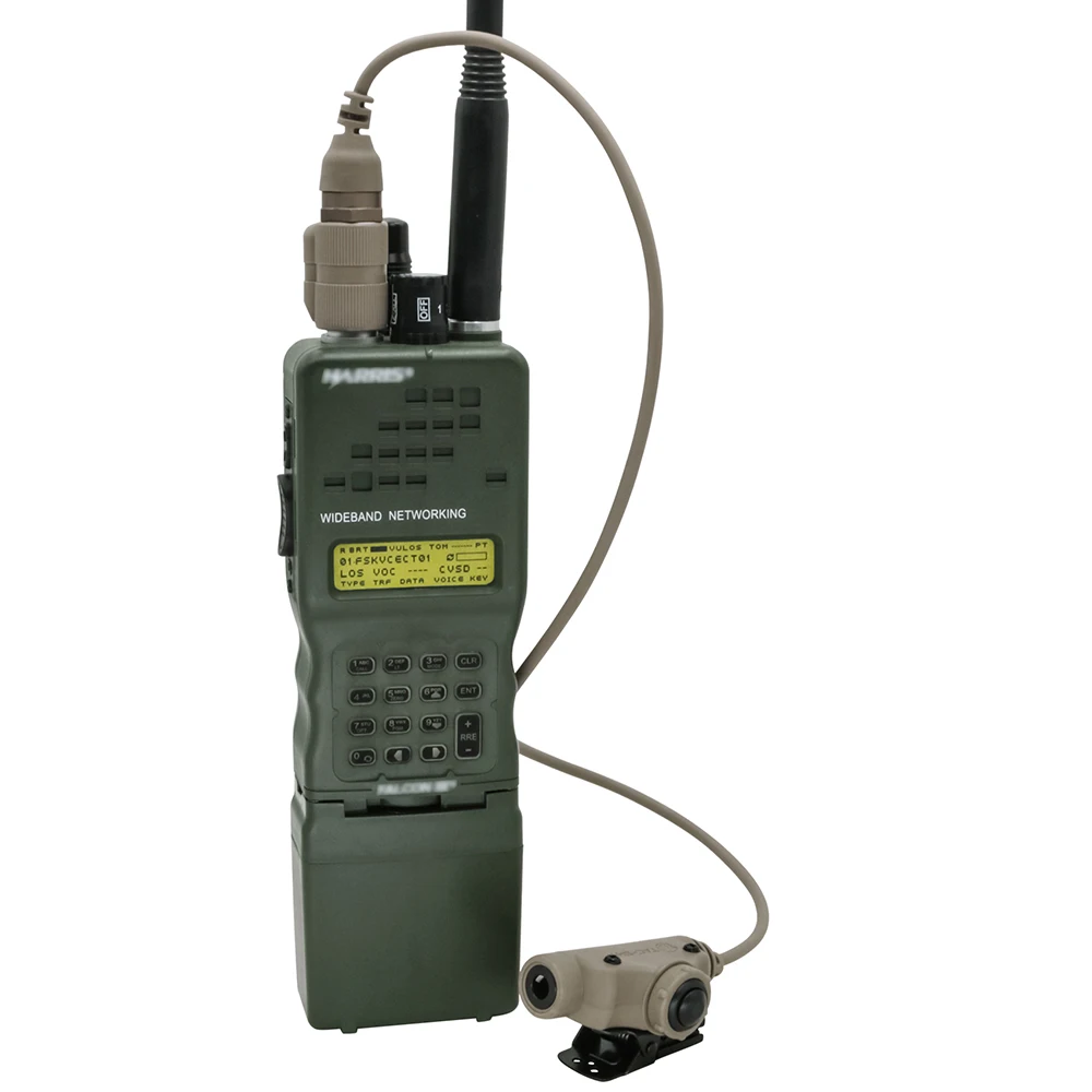 Headset Accessory Ptt 6 Pin U94 V2 Ptt Walkie Talkie An Prc 152 152a