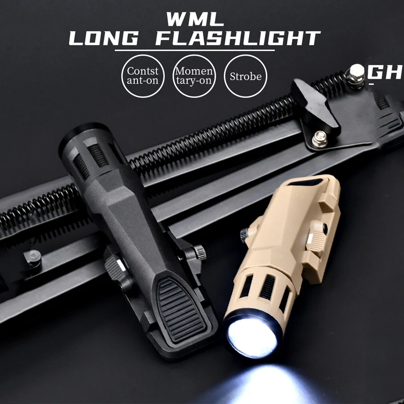 WML X GEN 2 Flashlight FAST Helmet APL Strobe 400 Lumens Light Hunting ...