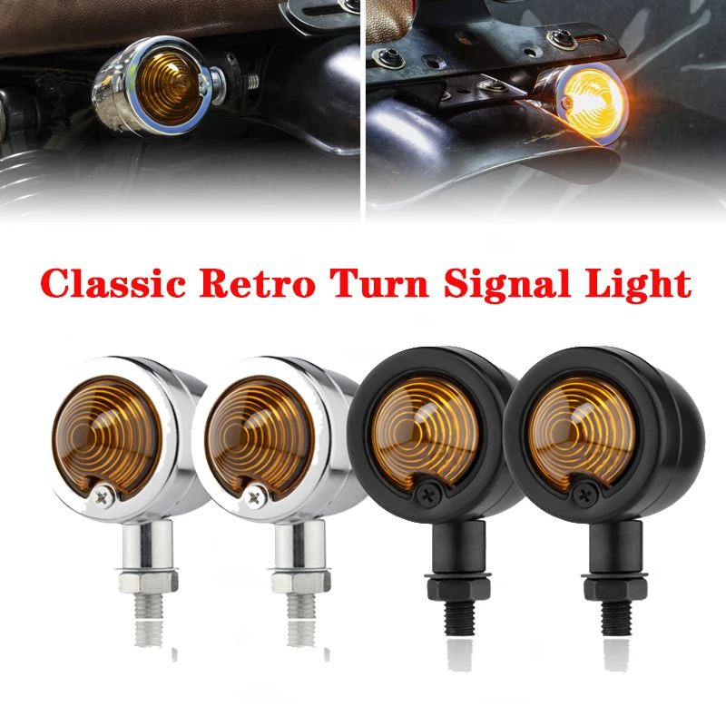 Motorcycle Led Turn Signal Light Blinker Indicator Lights For Harley ...