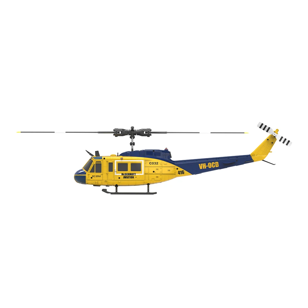 RC ERA RC Helicopter C032 1:48 Huey Helicopter UH-1 6-axis Gyro 6 Chan ...