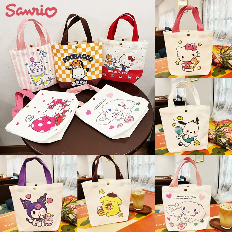Sanrio-Hello-Kitty-Canvas-Bag-Pochacco-Cartoon-Anime-Totes-Student ...