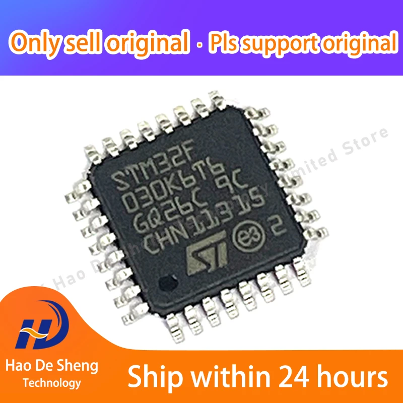 10pcs/lot Stm32f030k6t6 Stm32f030k6t6tr Lqfp32 New Original In Stock - Integrated Circuits ...