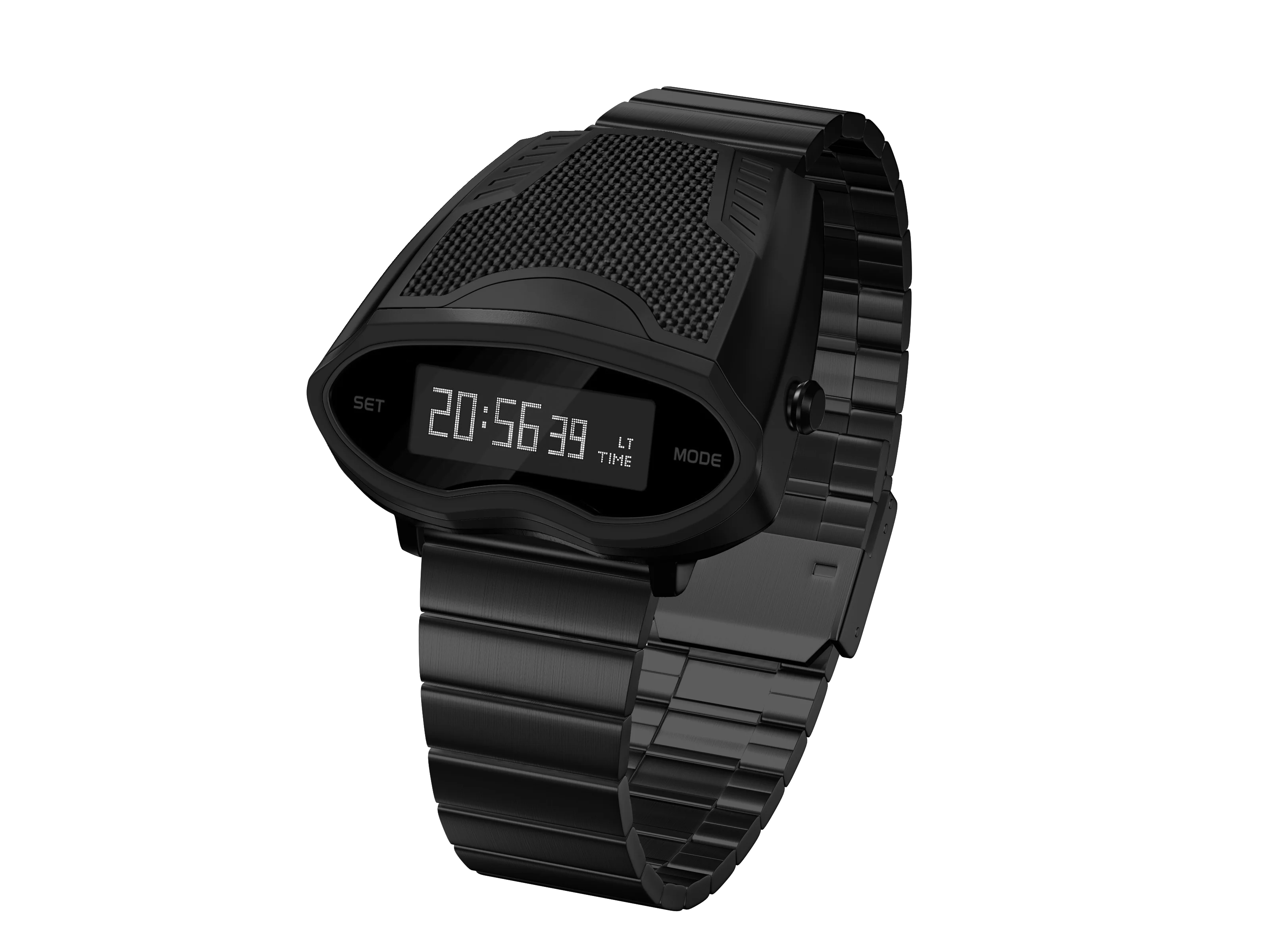 Reloj-de-acero-inoxidable-para-hombre-cron-grafo-de-lujo-estilo-Tesla ...