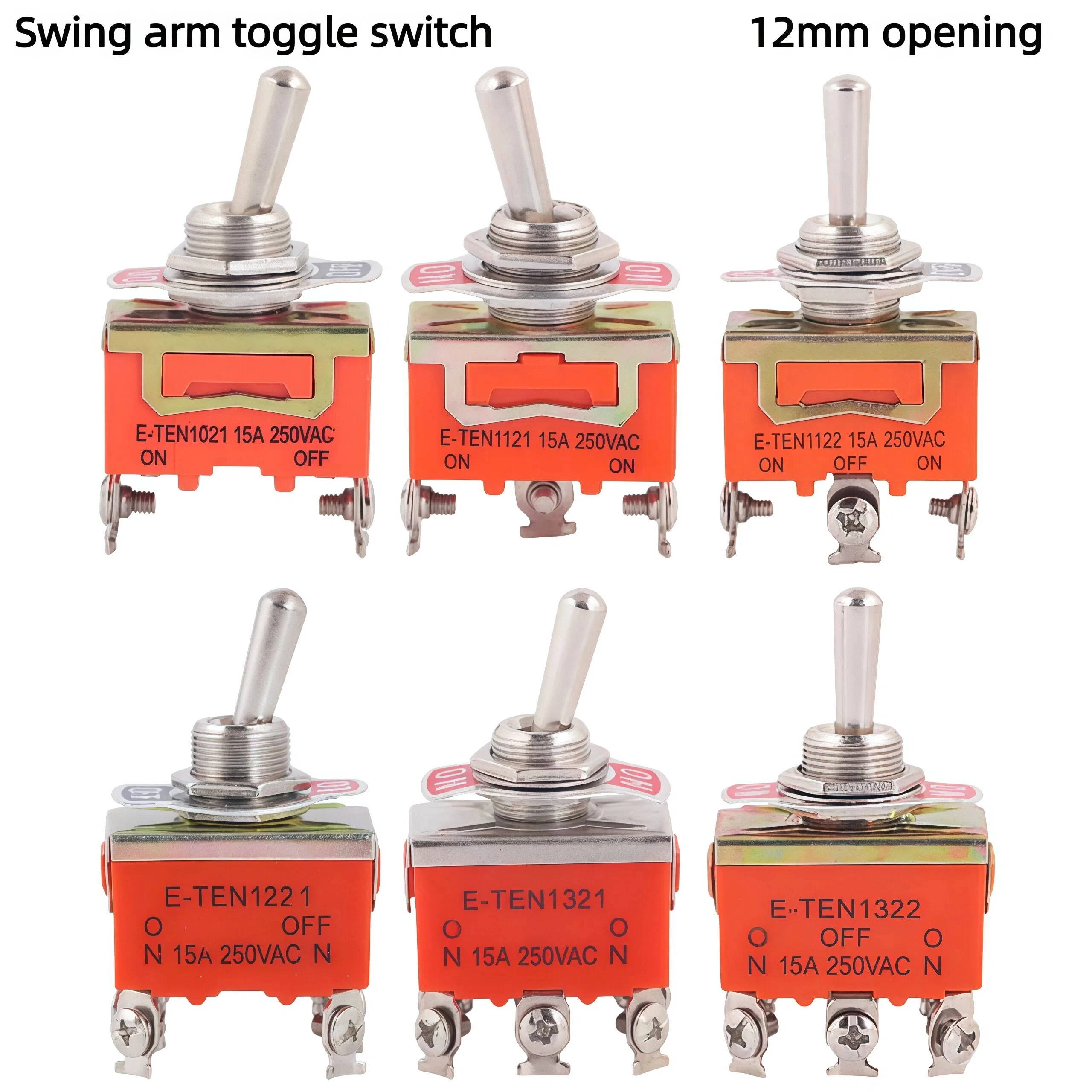 Micro Switch E-TEN1121 1221 1122 1322 1021 1321 Switch, Double-Pole ...