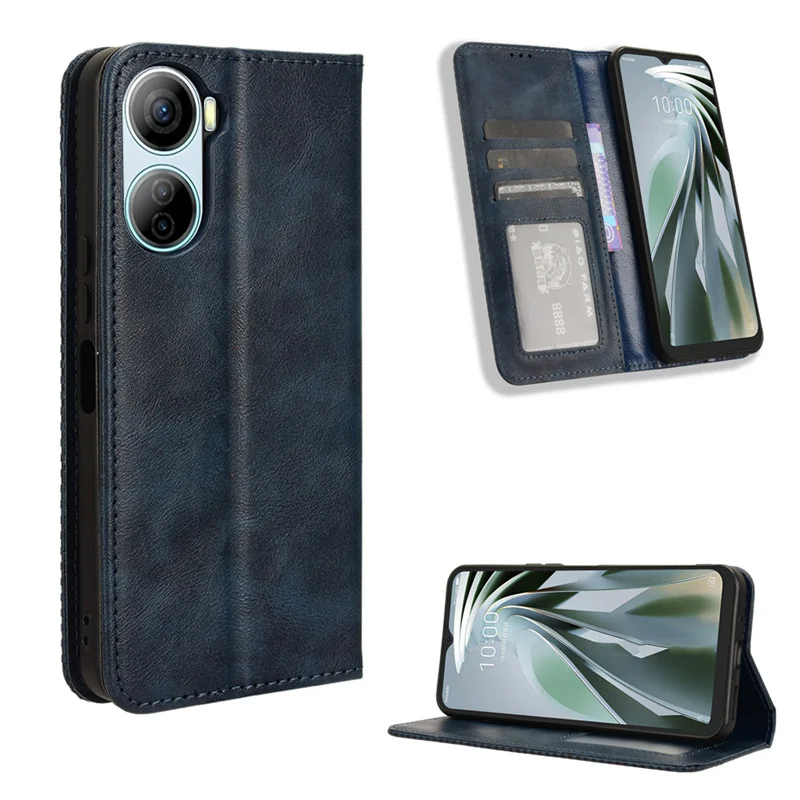 Pertain-to-ZTE-Libero-5G-IV-luxury-magnetic-retro-wallet-leather-case ...