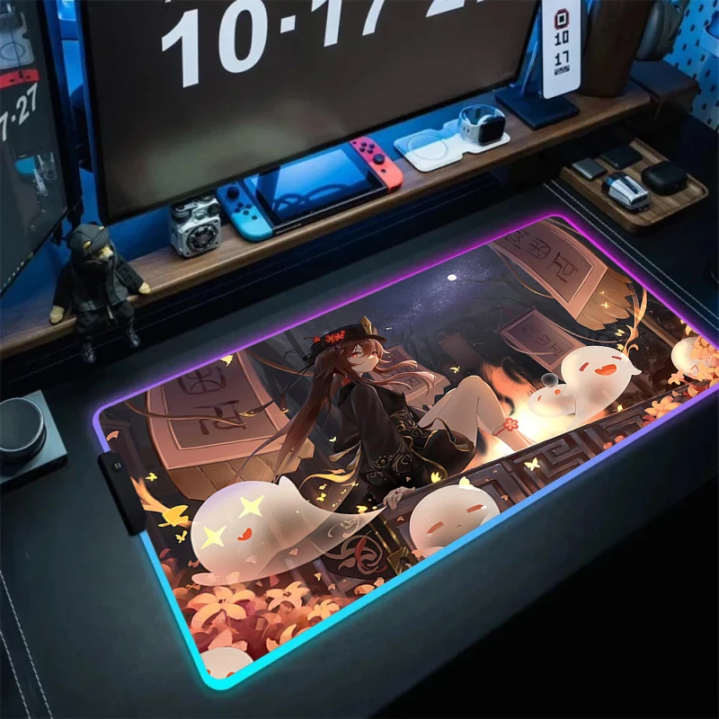 HU-TAO-Genshin-Impact-80x30cm-Computer-Gaming-Cool-Mouse-Pad-RGB-Laptop ...