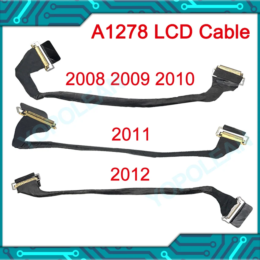 Original For Macbook Pro 13" A1278 Lcd Led Lvds Screen Display Cable 2008 2009 2010 2011 2012 ...