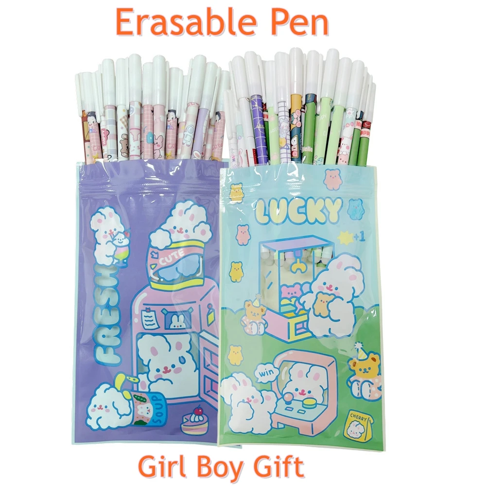 12-100-Pcs-Set-Erasable-Gel-Pens-Kawaii-Pen-Erasable-Refills-0-5mm-Goy ...