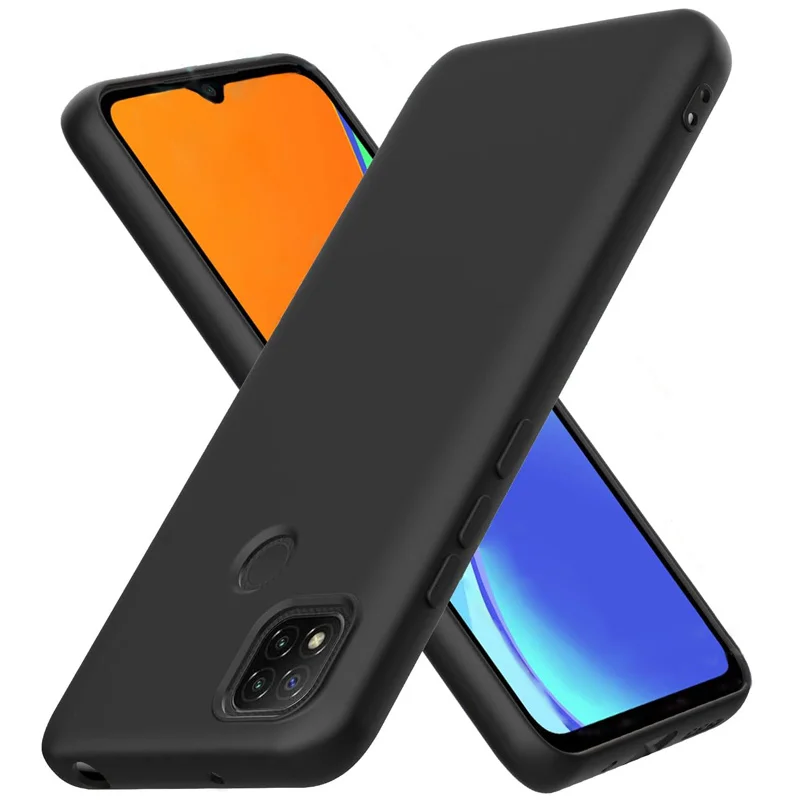 Black TPU Case for Redmi-10A 9C Soft Anti-Shock Phone Cases Redmi 9C ...