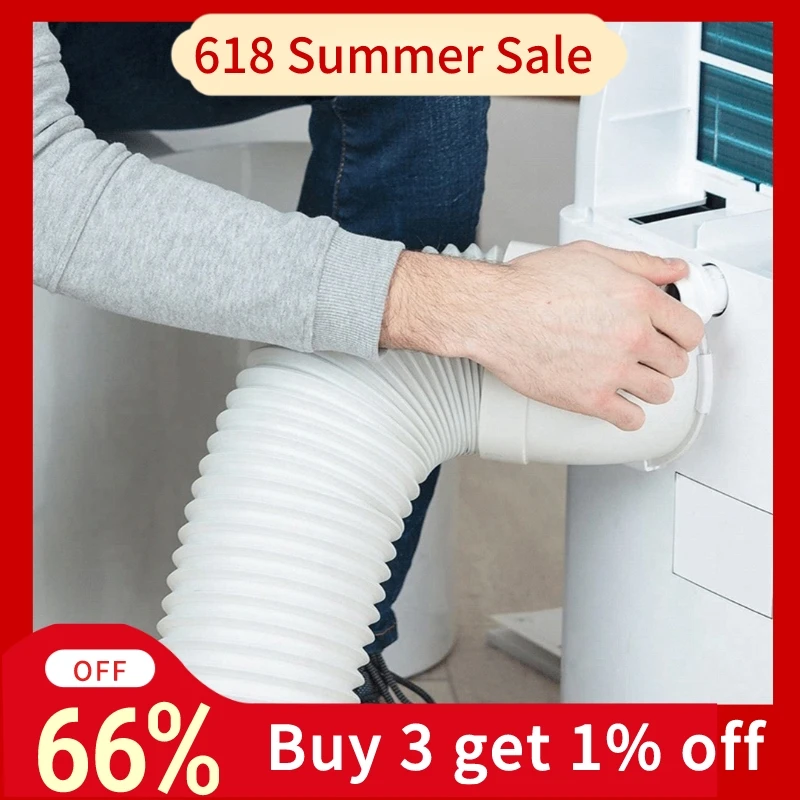 Universal Duct Extension Pipe Telescopic Flexible Air Conditioner ...