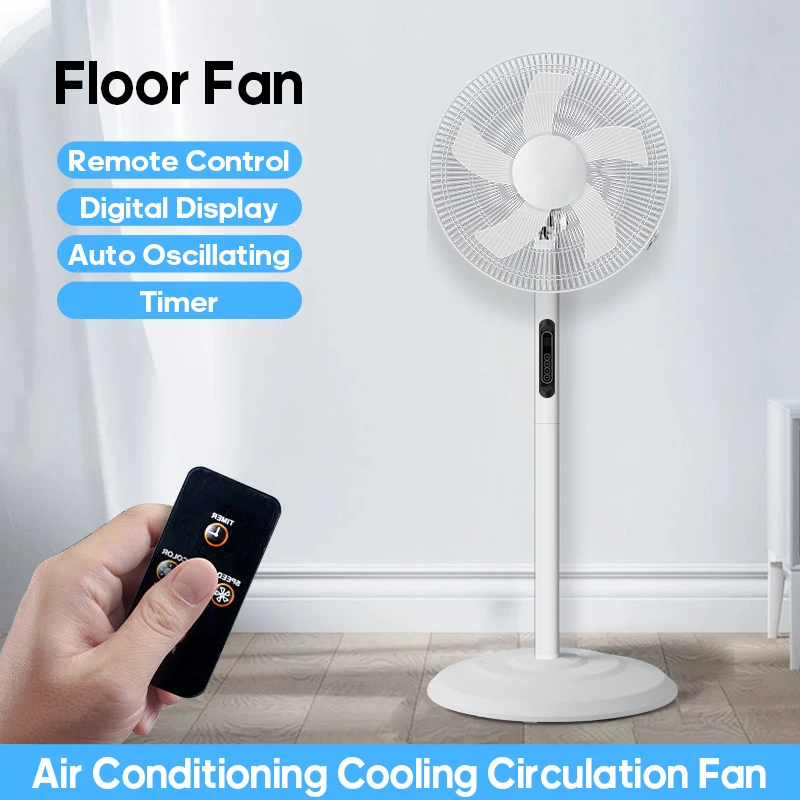 16inch-Floor-Fan-Home-220V-Electric-Fan-8-Speed-Air-Conditioner-Air ...