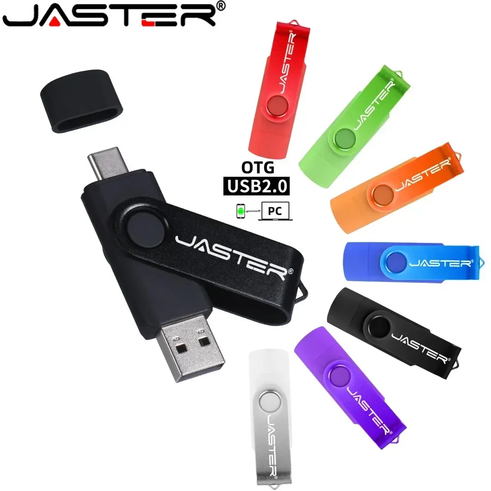 JASTER-unidad-Flash-USB-de-alta-velocidad-Pendrive-2-en-1-de-4GB-8GB ...