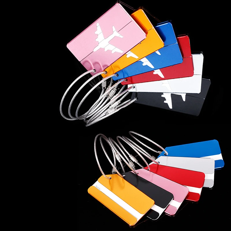 Fashion-Metal-Travel-Luggage-Tags-Baggage-Name-Tags-Suitcase-Address ...