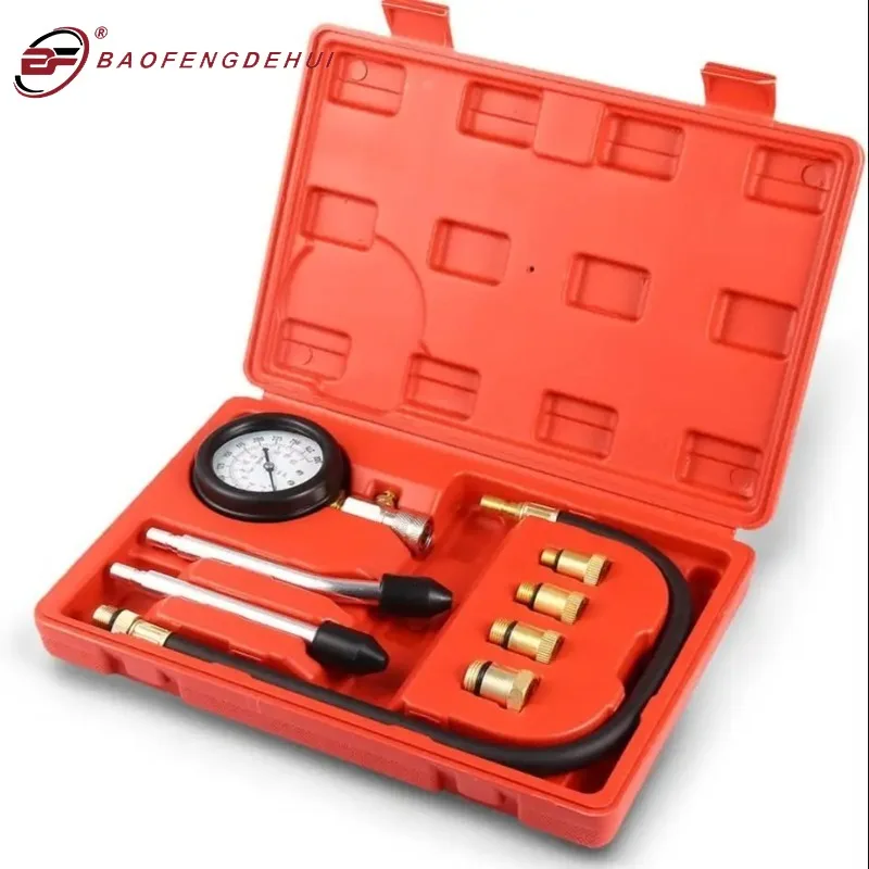 0-300psi-Gasoline-Engine-Compression-Tester-Auto-Petrol-Gas-Engine ...