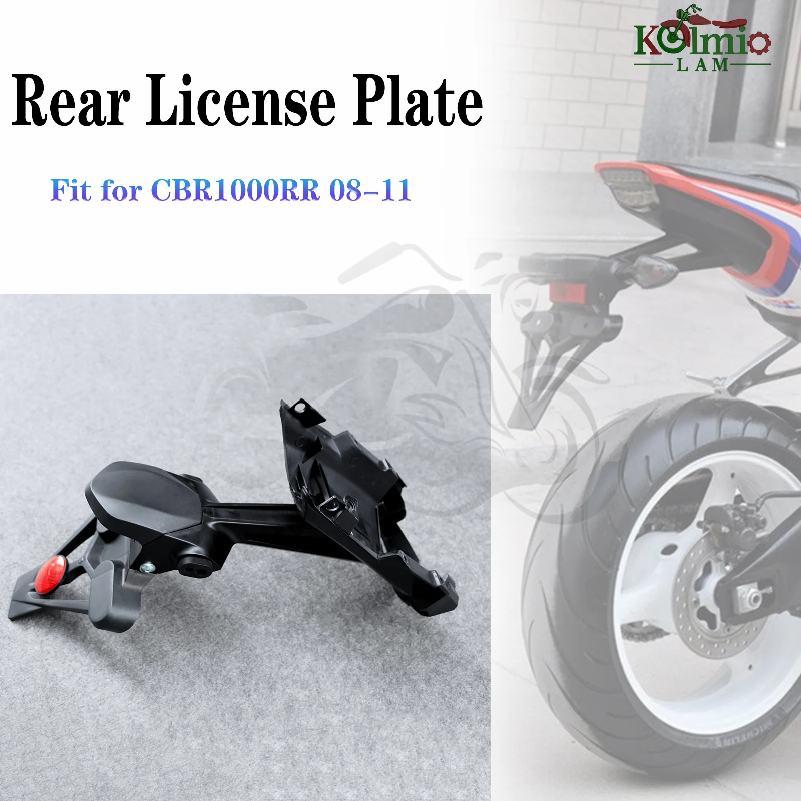 Fit-for-HONDA-2008-2011-CBR1000RR-Motorcycle-License-Number-Plate-Light ...