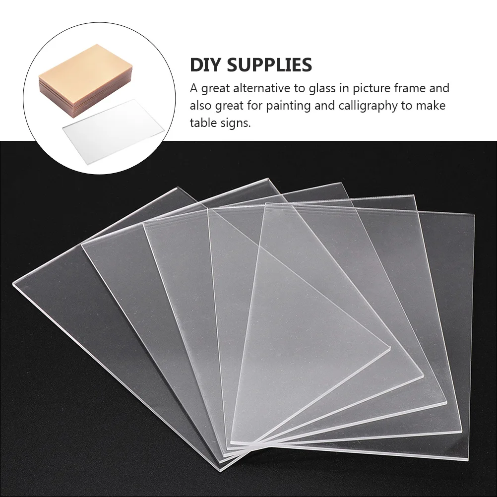 Acrylic Transparent Sheet Panels Panel Shatterproof Sheets Plates ...