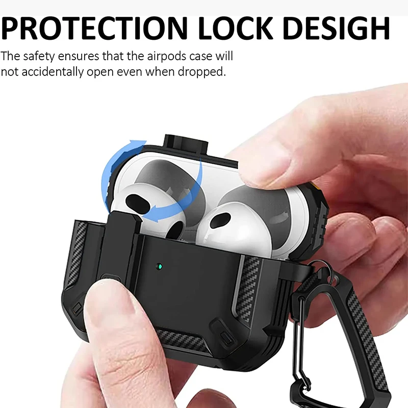 Carbon fibre Switch Cover for Airpods Pro 2 headset Case Airpod 3 2021 ...
