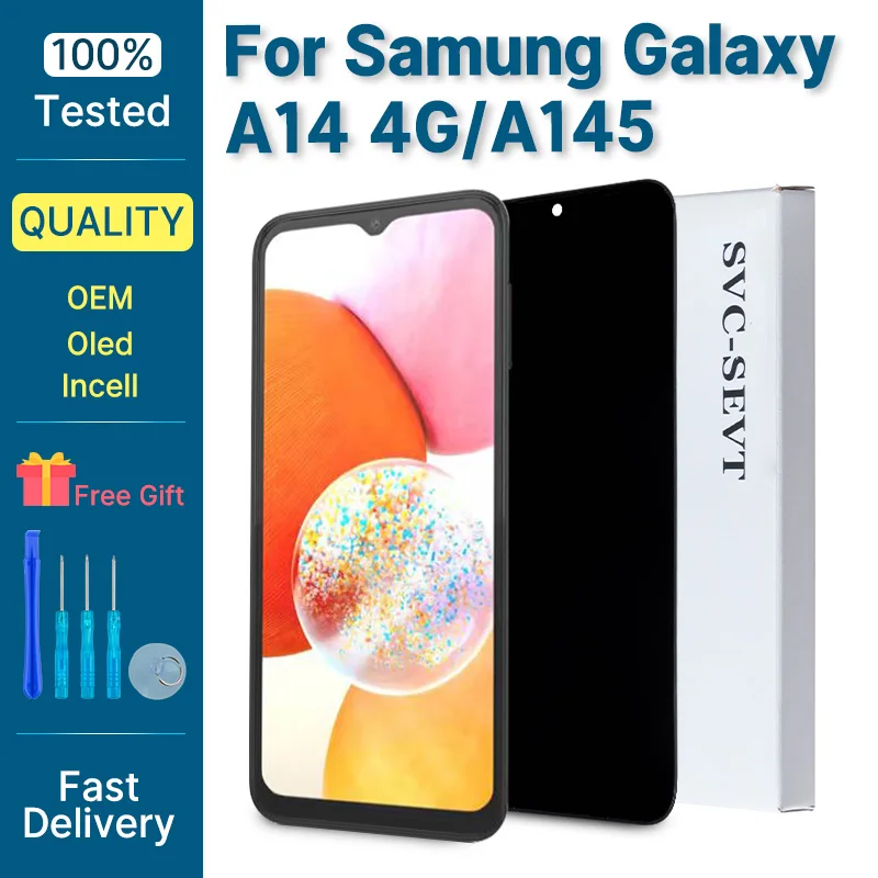 Premium For Samsung Galaxy A14 4G LCD Display Touch Screen Digitizer ...