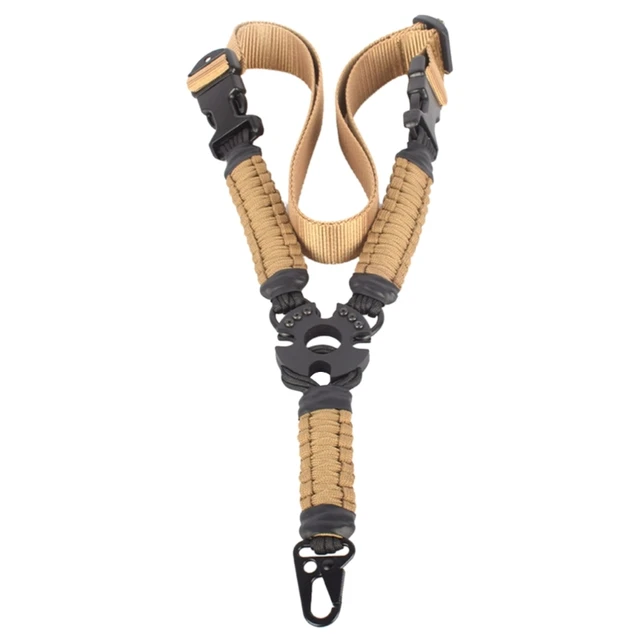 Tactic Guns Sling 3 Point Bungee Airsoft Rifles Strapping Belt ...