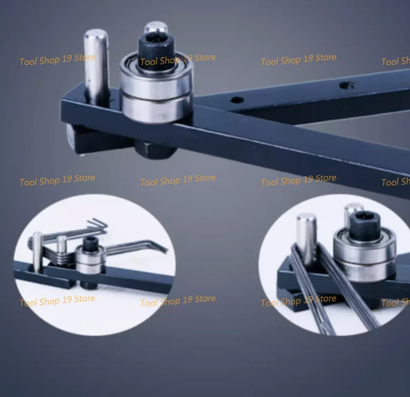 Manual-Bending-Machine-Steel-Bar-Benders-DIY-Braided-Basket-Anchor-Hook ...