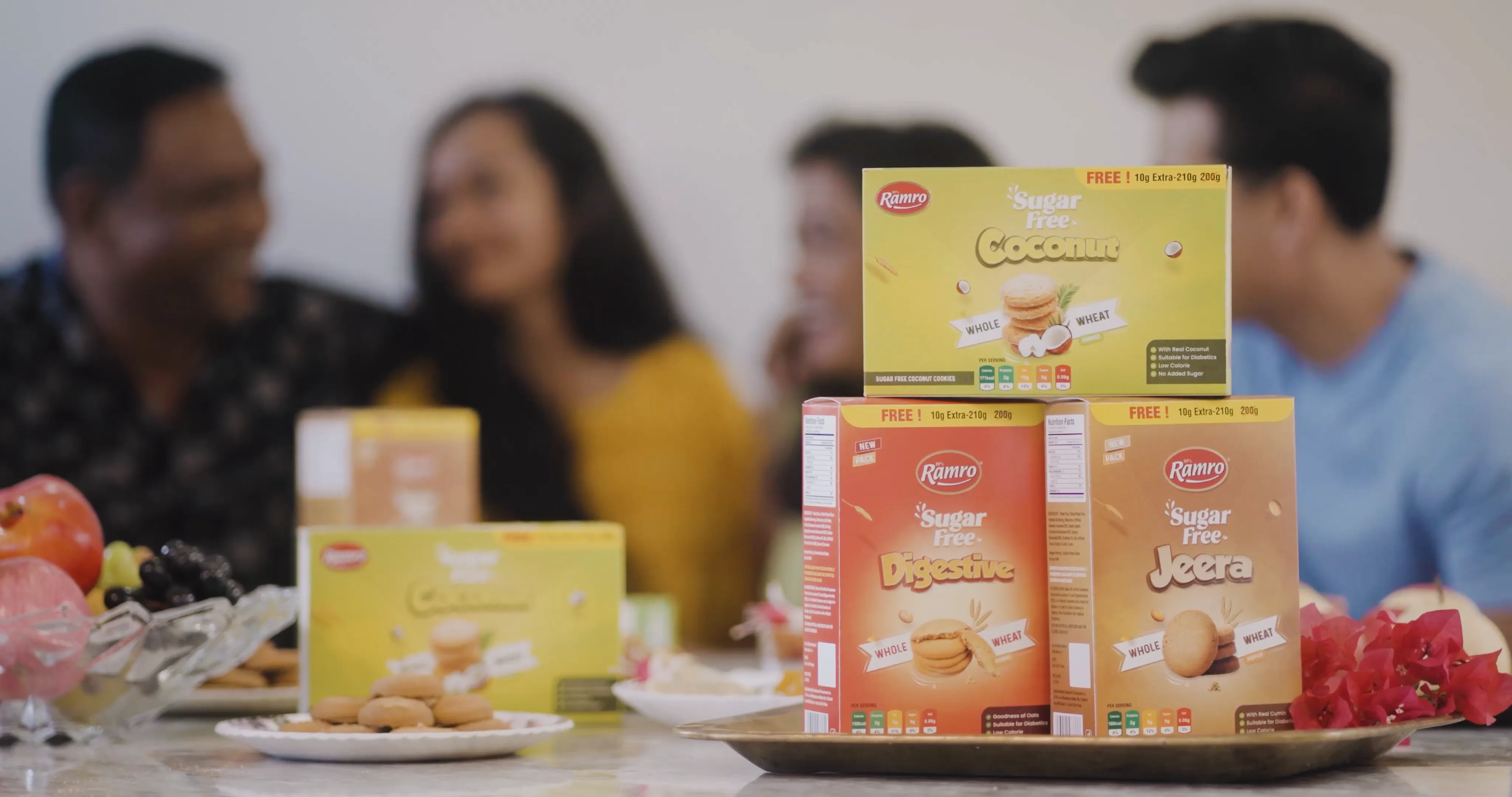 Ramro Coconut Sugar Free Cookies 200g X 2 Packets | Daraz.com.np