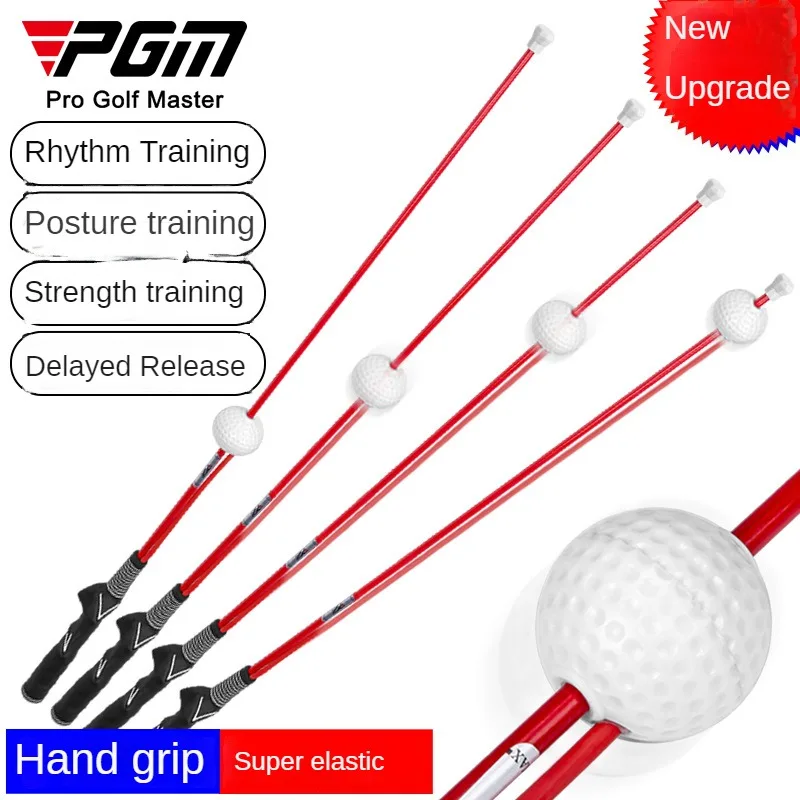 PGM Golf Swing Trainer Adjustable Intensity Indoor Power Impact Stick ...